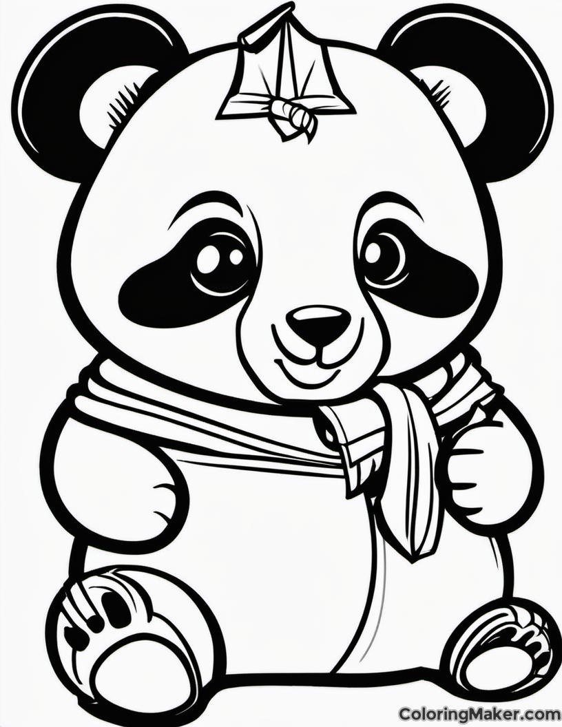 Panda Coloring Pages