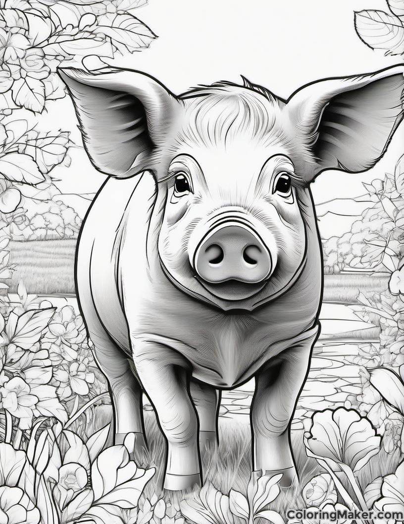 Pig Coloring Pages